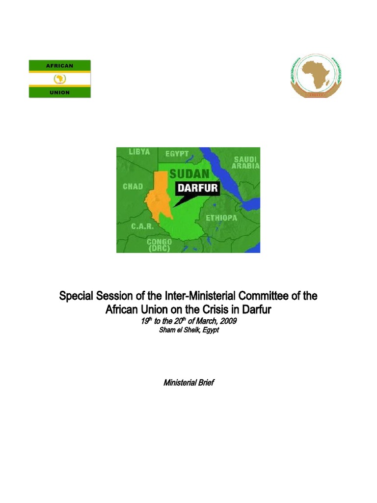 Darfur Crisis: AU Committee Session 2009 | PDF | International ...