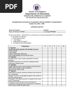 DepED Intake Sheet Forms Per DO 40, S. 2012 | PDF
