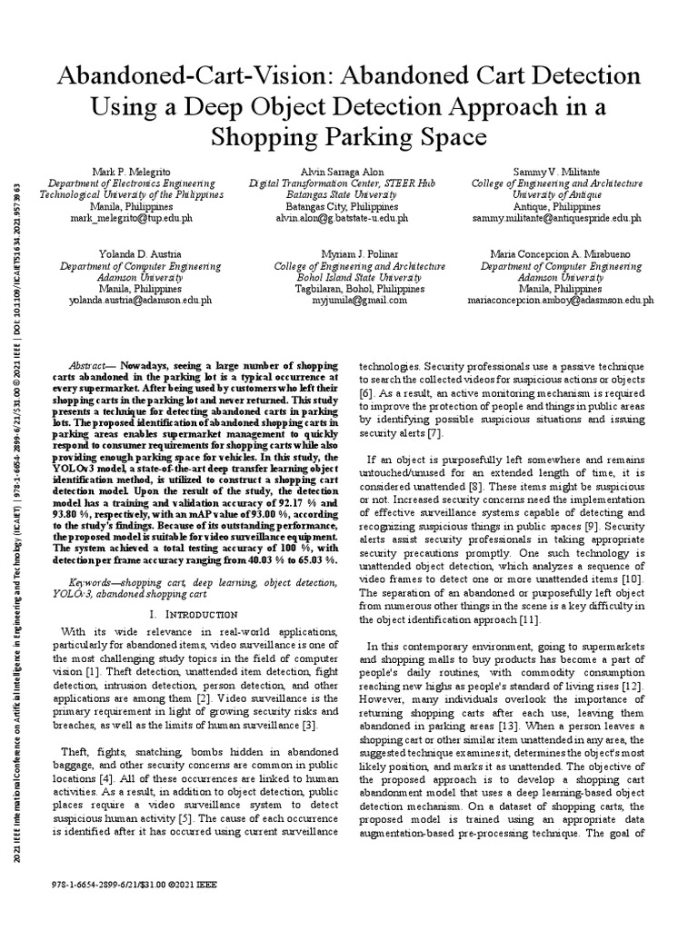Abandoned-Cart-Vision Abandoned Cart Detection Using A Deep Object ...