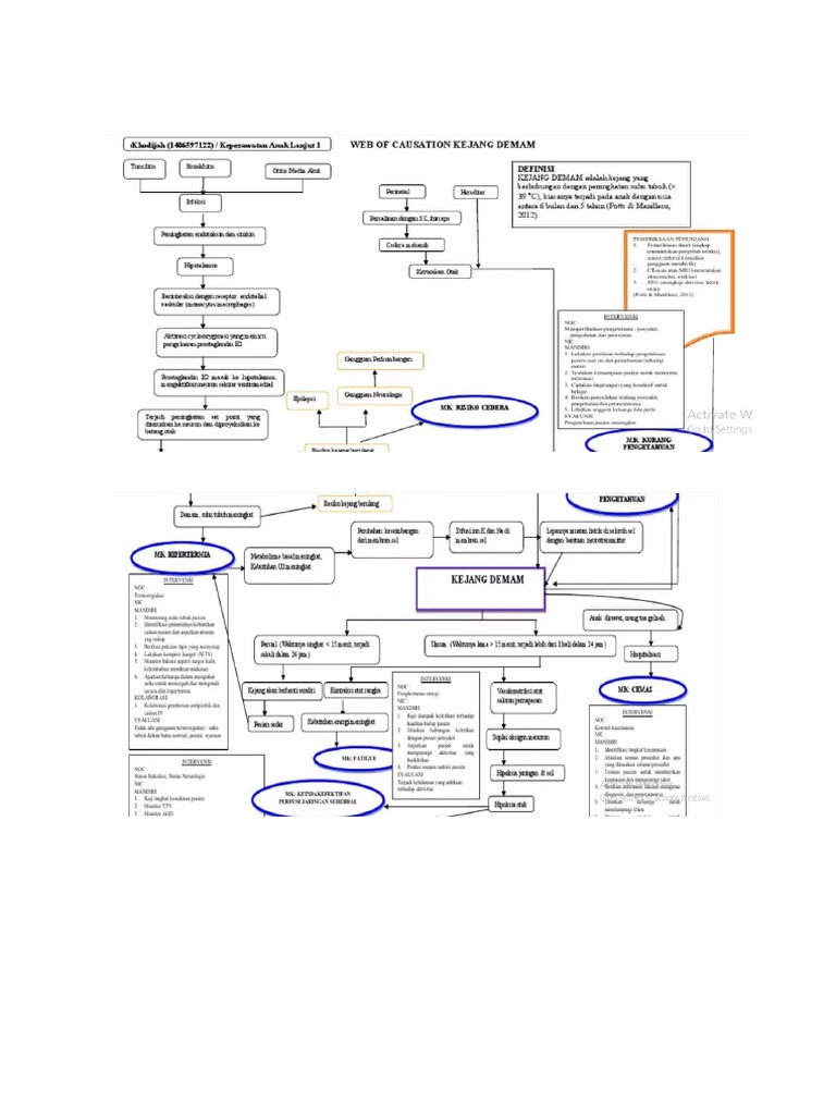 Pathway Kejang Demam | PDF