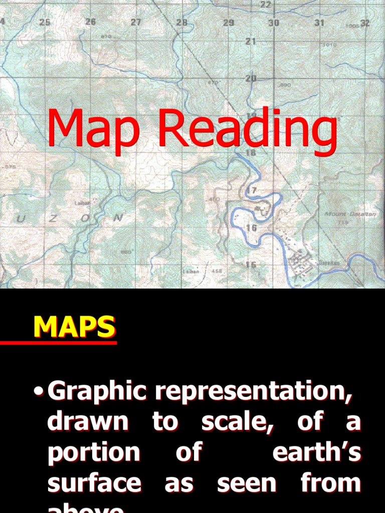 Map Reading | PDF | Map | Applied And Interdisciplinary Physics