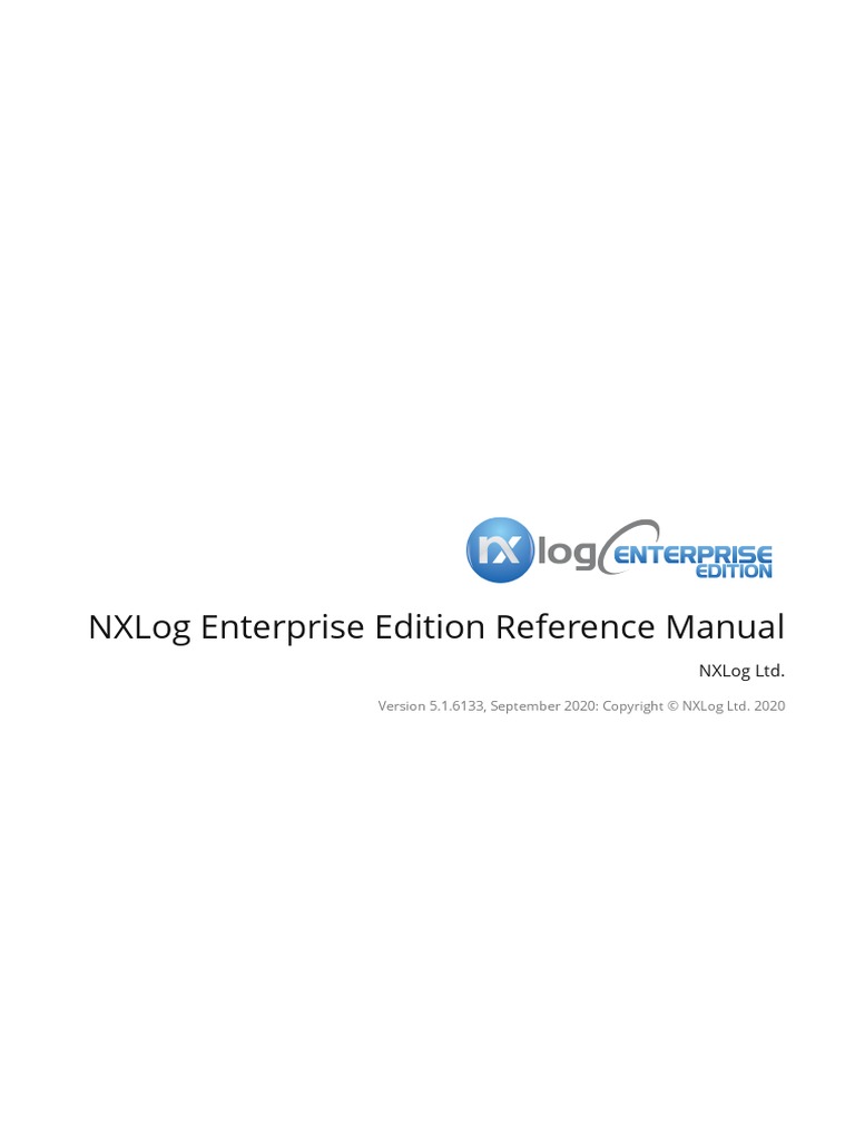 Nxlog Reference Manual Pdf Computer Engineering Information Technology 