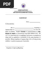 Drop Out Letter | PDF