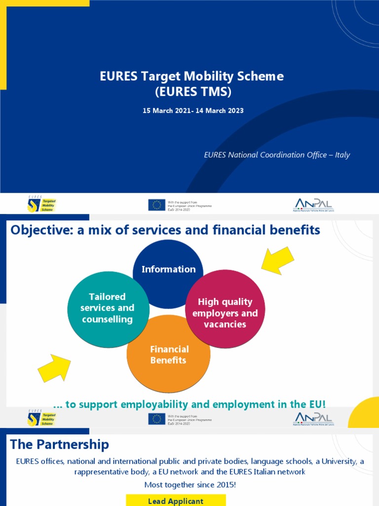 EURES Target Mobility Scheme (Eures TMS) : EURES National Coordination ...