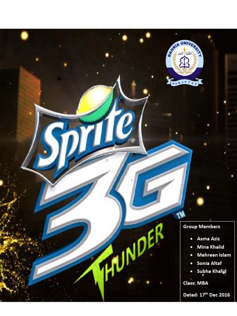 Sprite 3G Marketing Challenges in Pakistan | PDF | Advertising | Brand