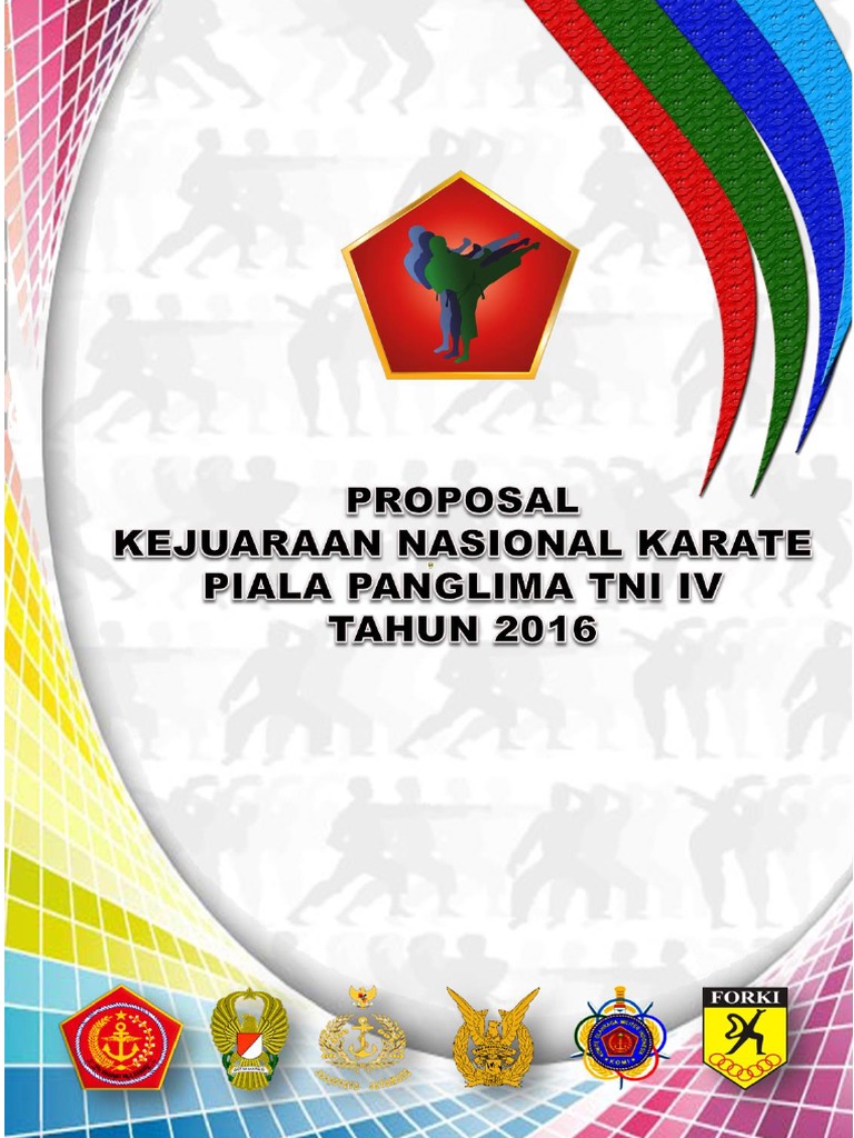 Proposal Kejurnas Karate Piala Panglima TNI | PDF
