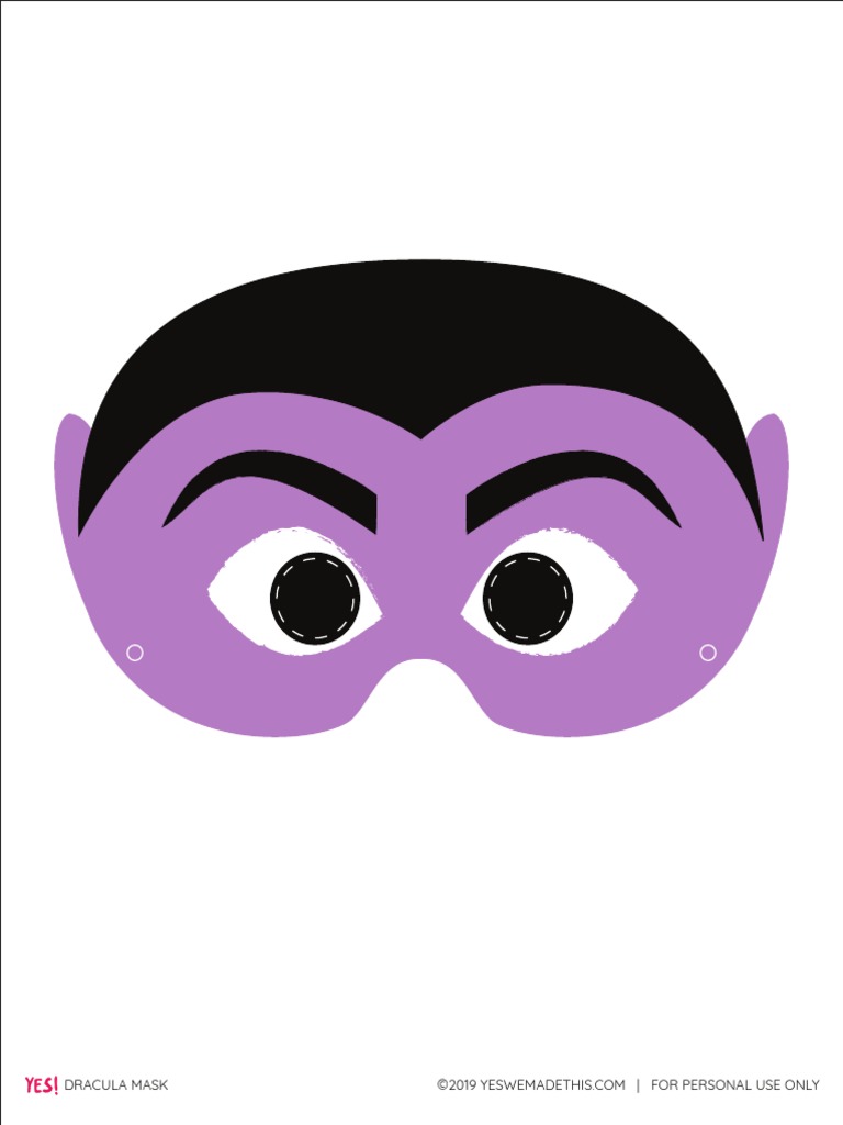 Halloween Printable Masks Collection | PDF | Home & Garden