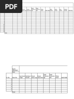 Room Assignment Sheet | PDF