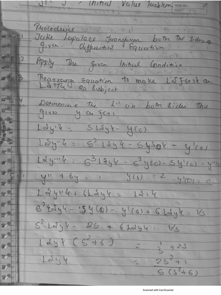 Initial Value Problem | PDF