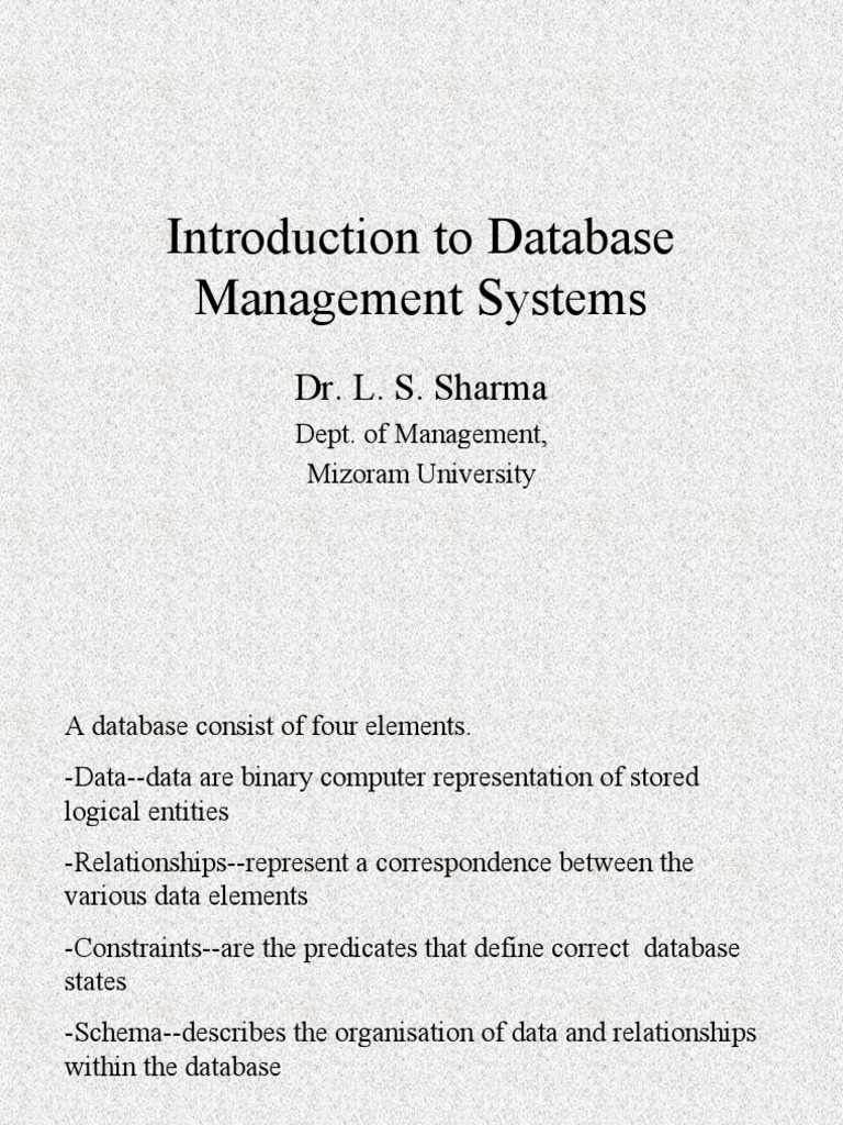 Data Bse | PDF | Databases | Database Transaction
