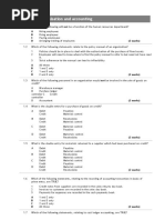ACCA MA1 Practice Exam Questions | PDF | Cost Of Goods Sold | Piece Work