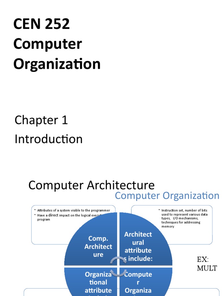 CH01 COA9e Introduction | Download Free PDF | Central Processing Unit | System