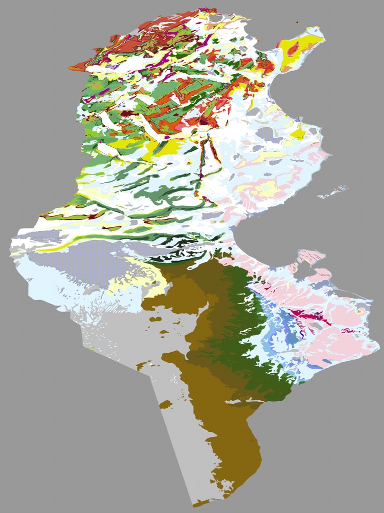 Geological Map of Tunisia | PDF