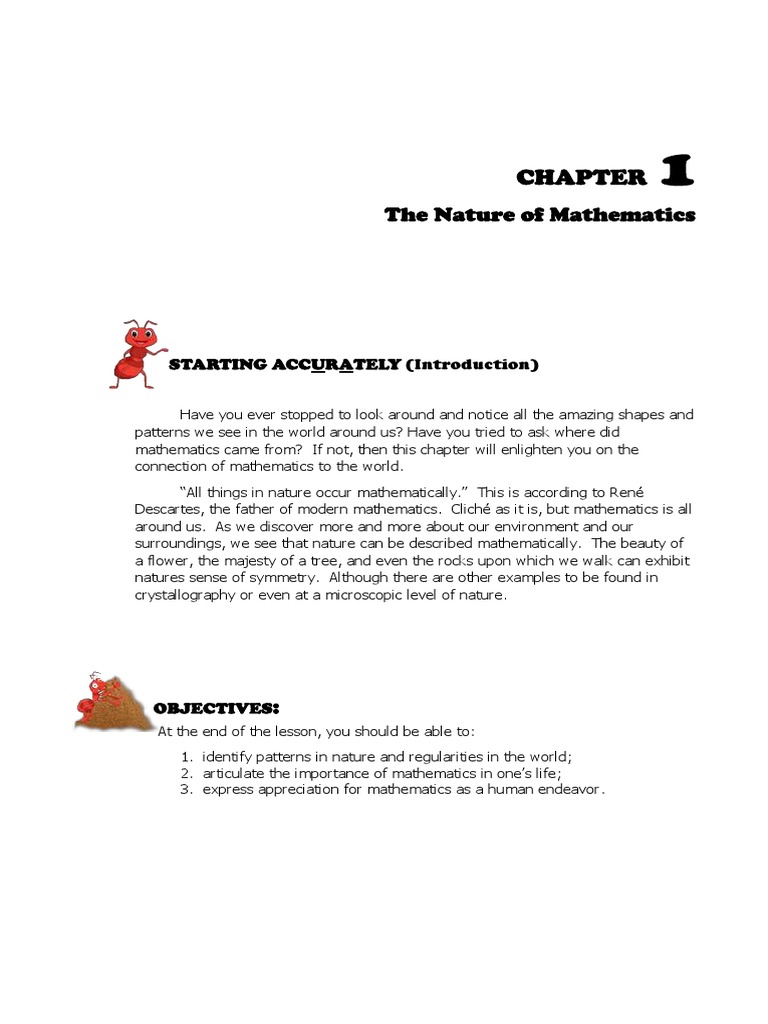 GEC-4 Chapter 1 - Lesson 1 | Download Free PDF | Pattern | Shape