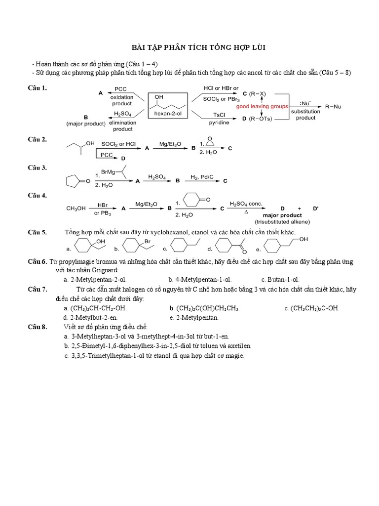 BT Phan Tich Tong Hop Lui | PDF