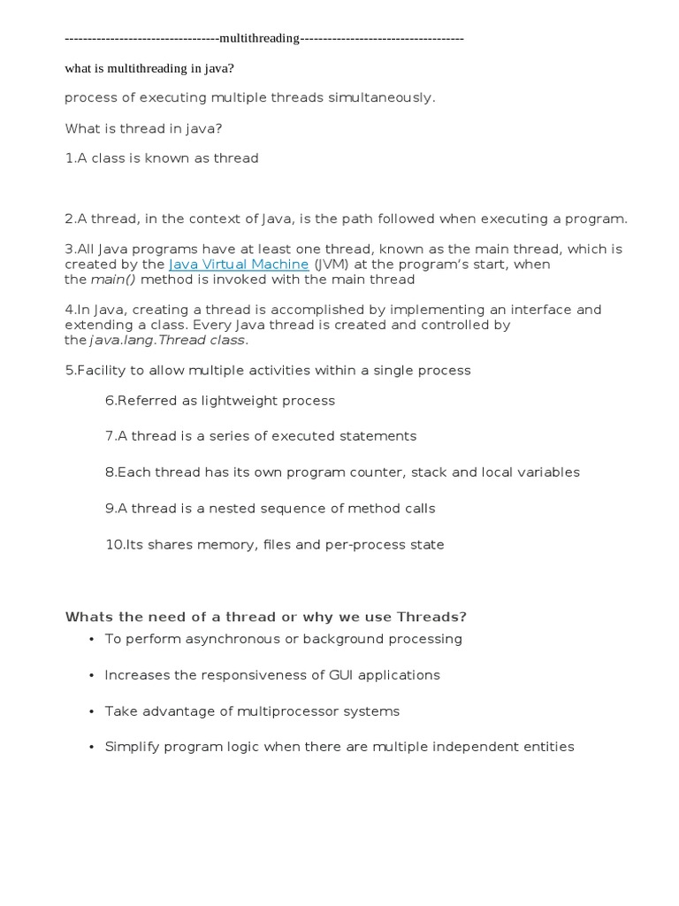 Multi Threading Dds A | Download Free PDF | Method (Computer Programming) | Thread (Computing)