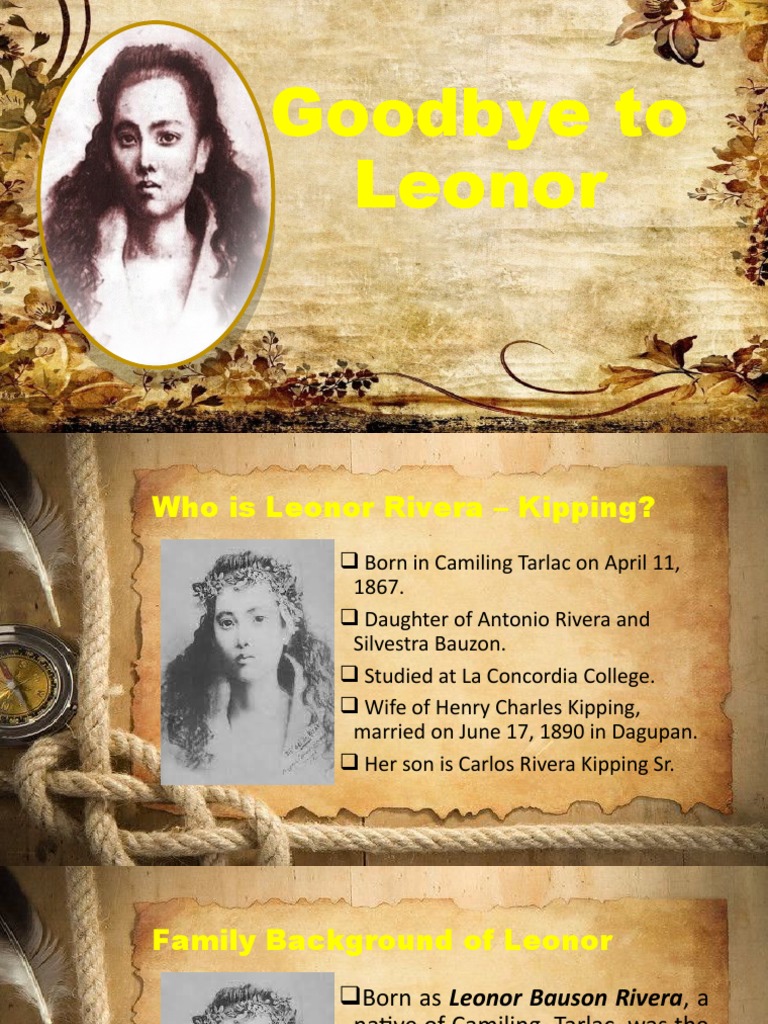 Goodbye To Leonor | PDF