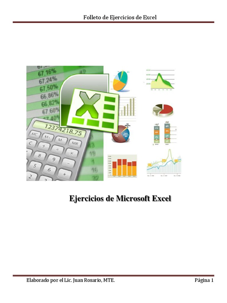 Ejercicios de Microsoft Excel | PDF | Microsoft Excel