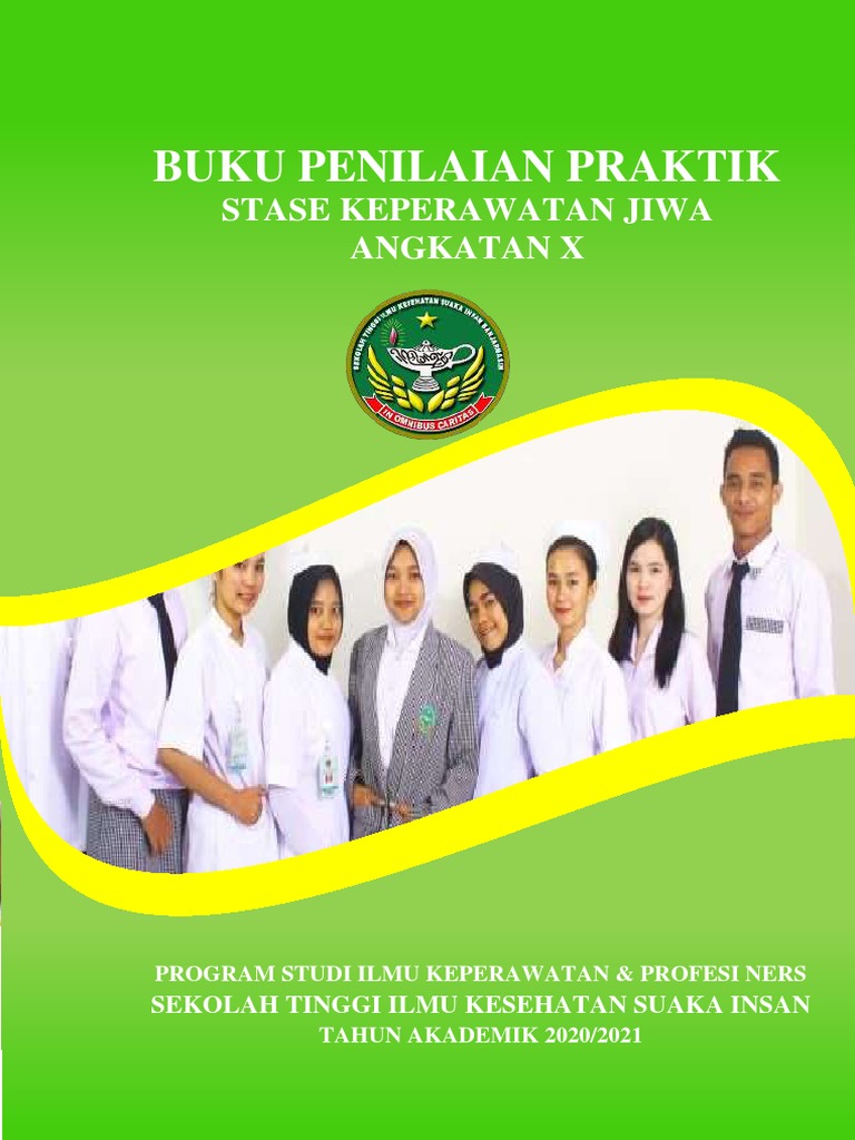 Draf Buku Penilaian Praktik Stase Jiwa 2021 STIKES Suaka Insan | PDF