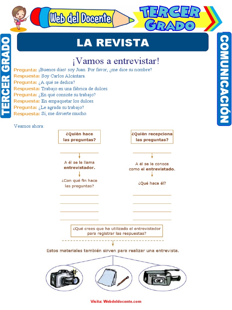 La Revista para Tercer Grado de Primaria | PDF