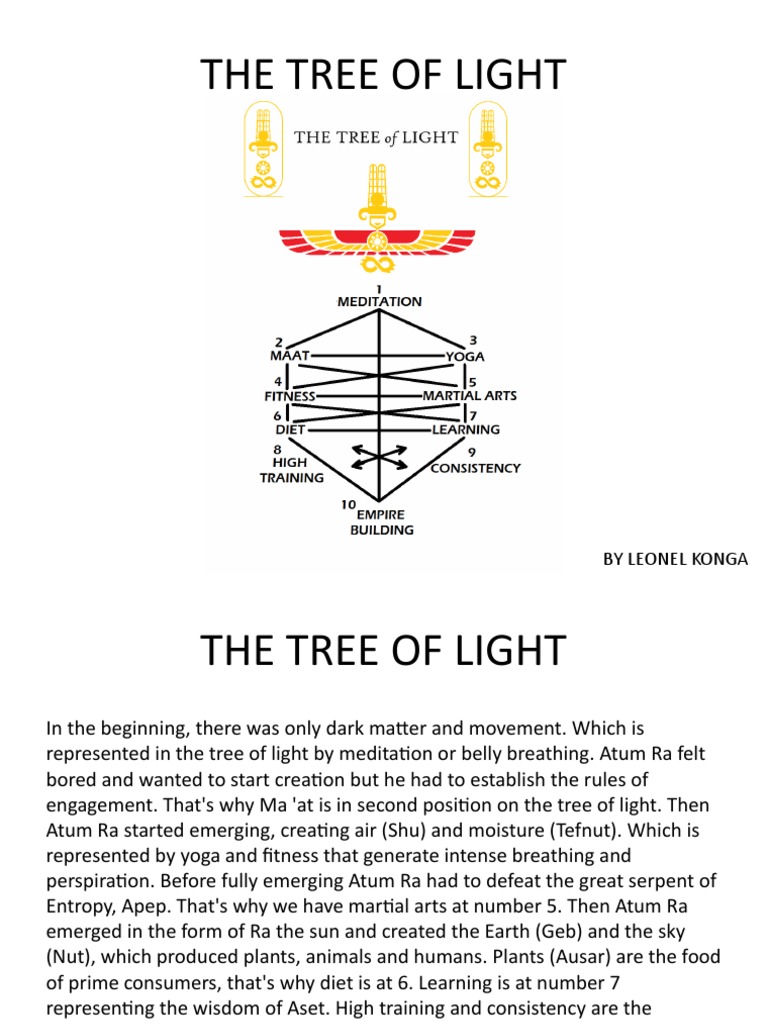 The Tree of Light | PDF | Egyptian Mythology