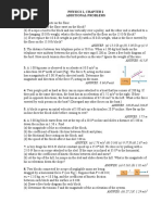 CBSE Class 11 Physics Worksheet | PDF | Friction | Motion (Physics)