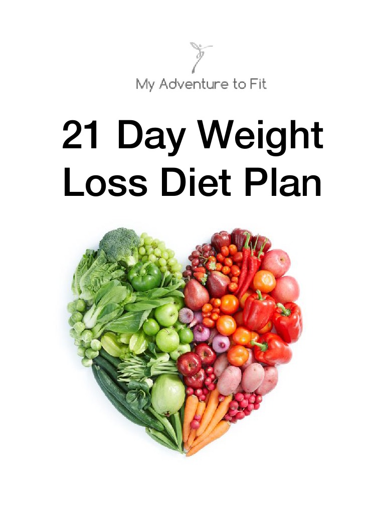 21 Day Weight Loss Diet Plan | PDF | Dieting | Hamburgers