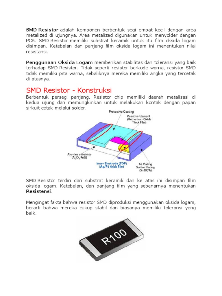 Cara Hitung Resistor SMD | PDF