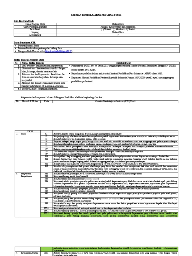 RPS Ners KMB | PDF | Kesehatan Holistik