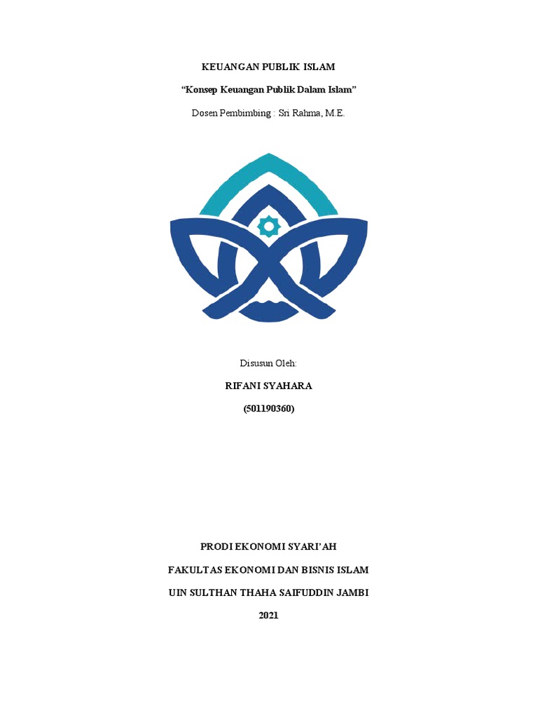 Keuangan Publik Islam Rps 3 | PDF