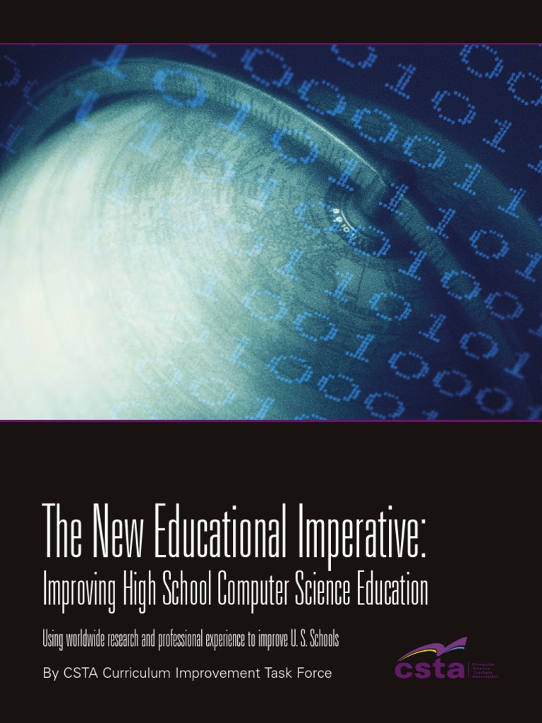 The-New-Educational-Imperative - Improving CS Education | PDF | Computer Science | Teachers