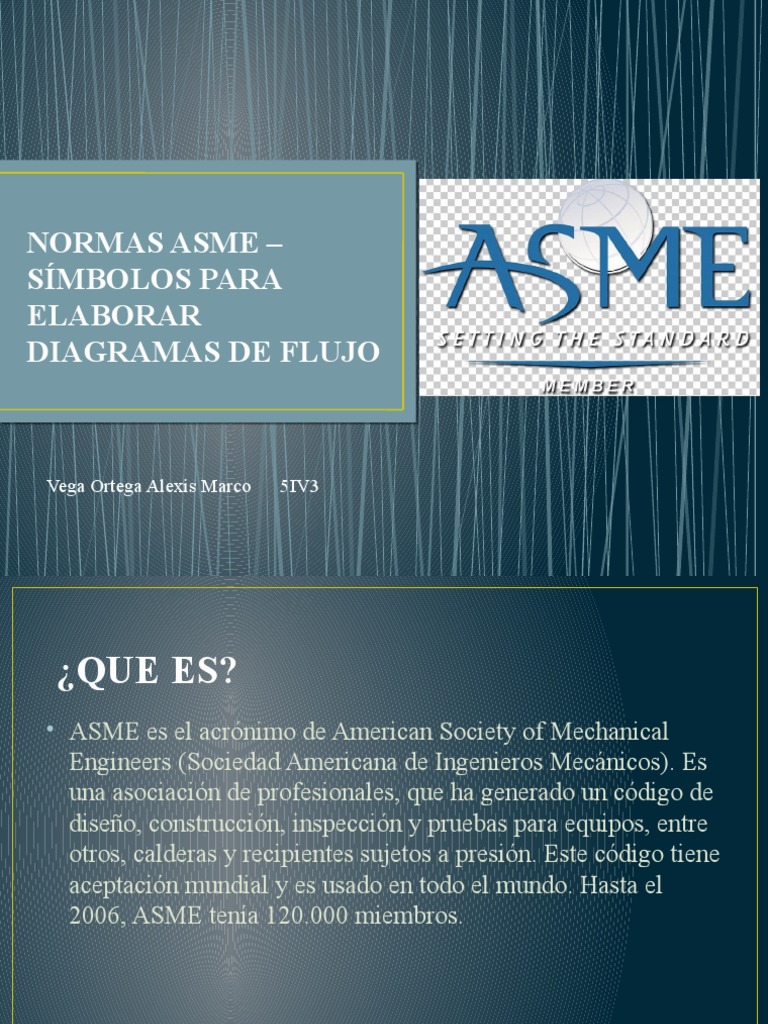 Diagrama de Flujo ASME | PDF