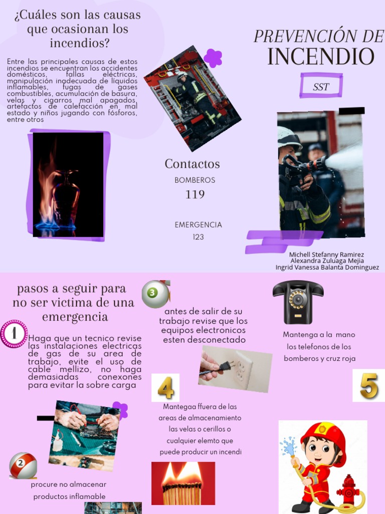 Causas Comunes de Incendios y Prevención | PDF
