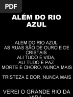 Letra - Além Do Rio Azul | PDF