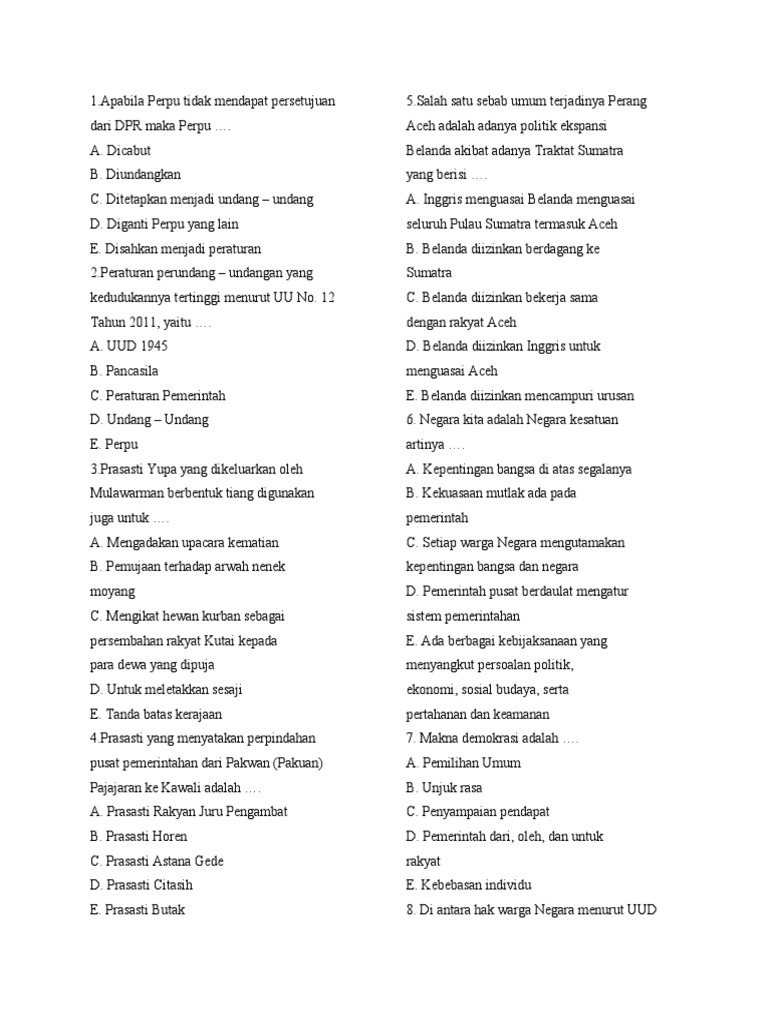 Ipu (Soal Dan Pembahasan) | PDF