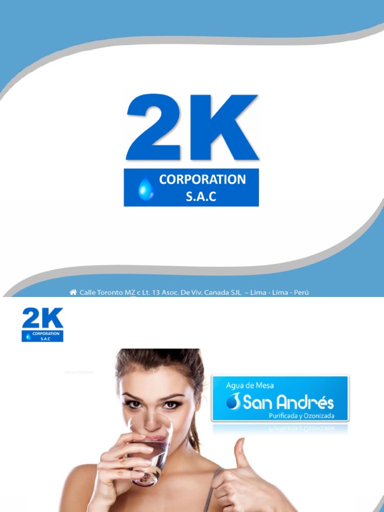 Agua de Mesa San Andres Brochure | PDF