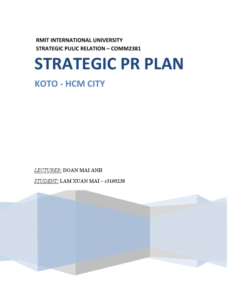 Microsoft Word - PR Plan - Edited | PDF | Social Networking Service ...