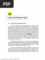 Leak Testing Procedure Overview | PDF | Leak | Pressure