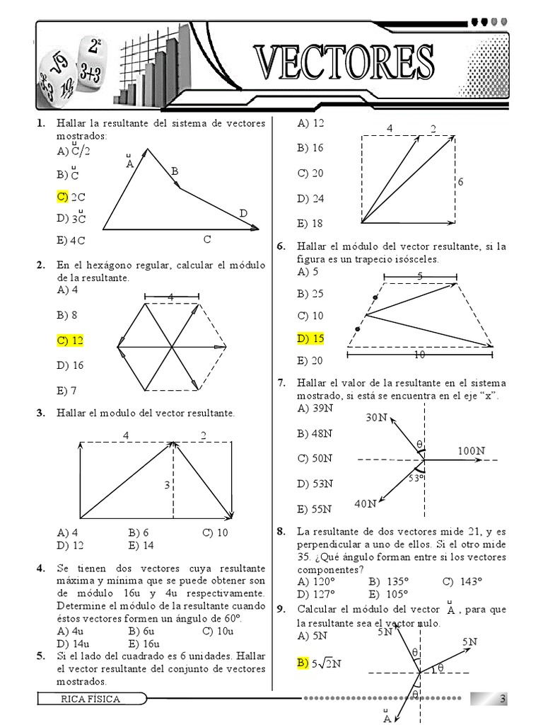 02 Vectores | PDF | Vector Euclidiano | Geometría del plano euclidiano