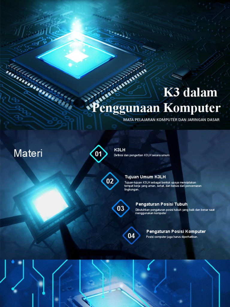 K3 Dalam Penggunaan Komputer (Rev 1) | PDF