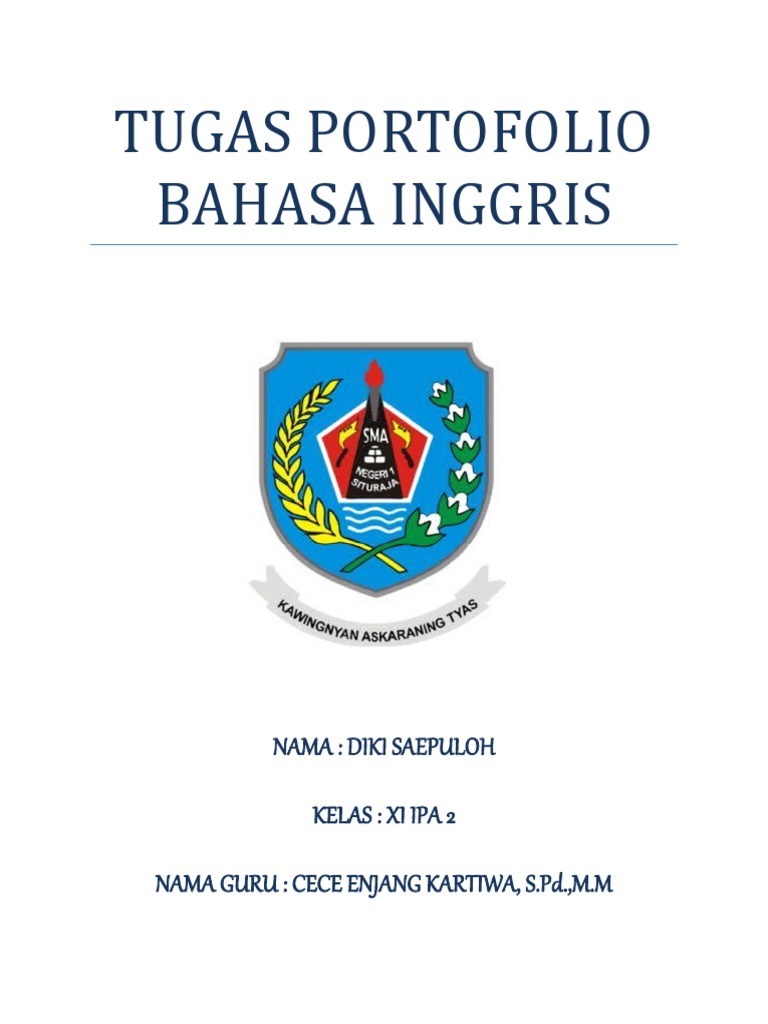 Tugas Portofolio | PDF