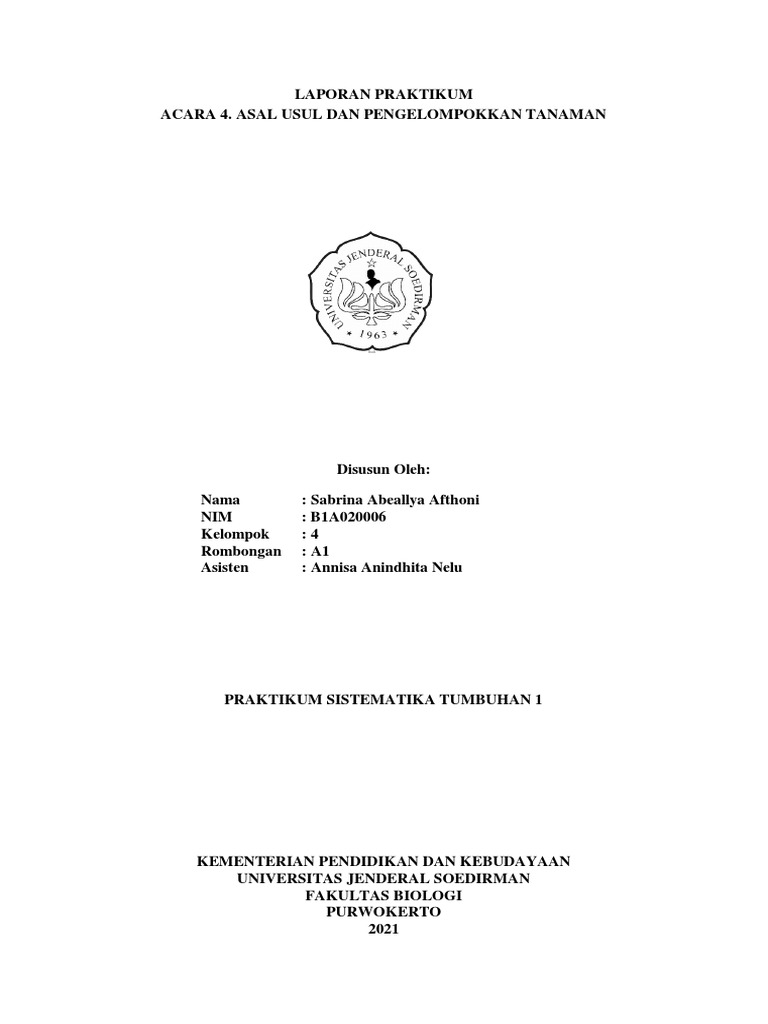 Worksheet Acara 4 Reguler | PDF