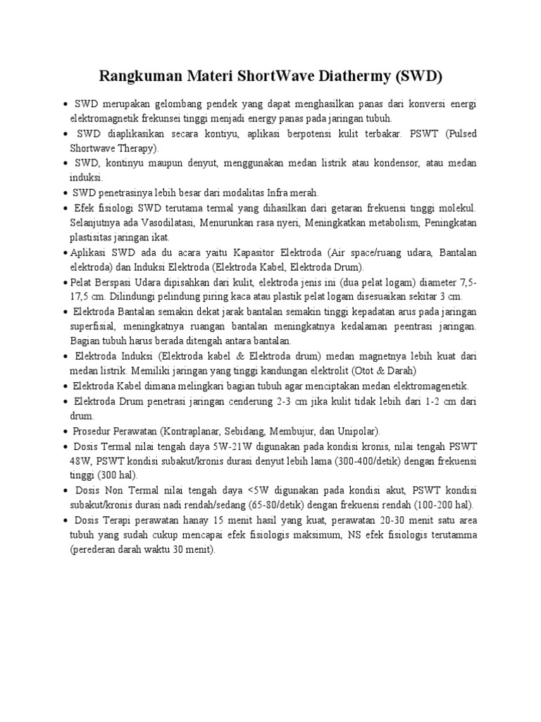 Rangkuman Materi SWD | PDF