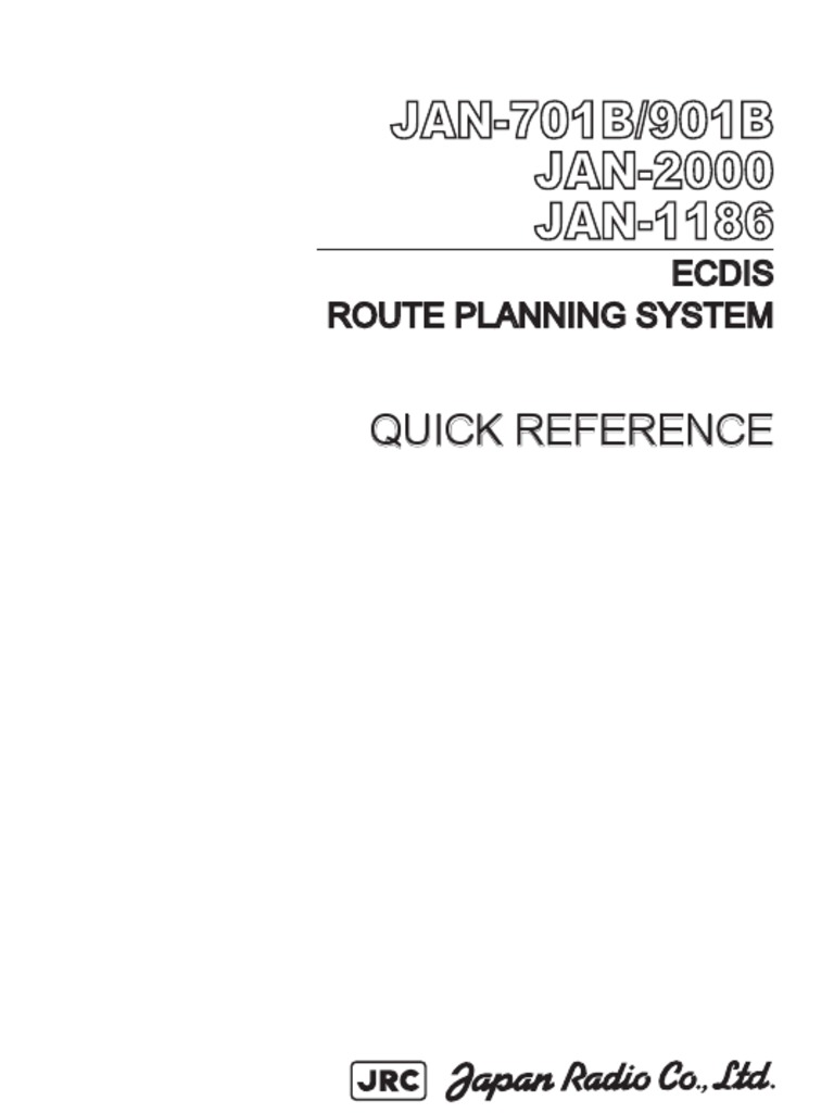 (E-78) Ecdis Route Planning System | PDF