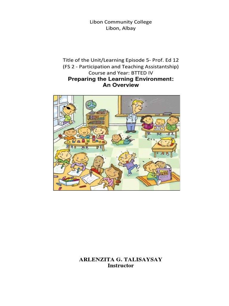 FS2-Episode 5-FINAL | PDF | Classroom | Learning