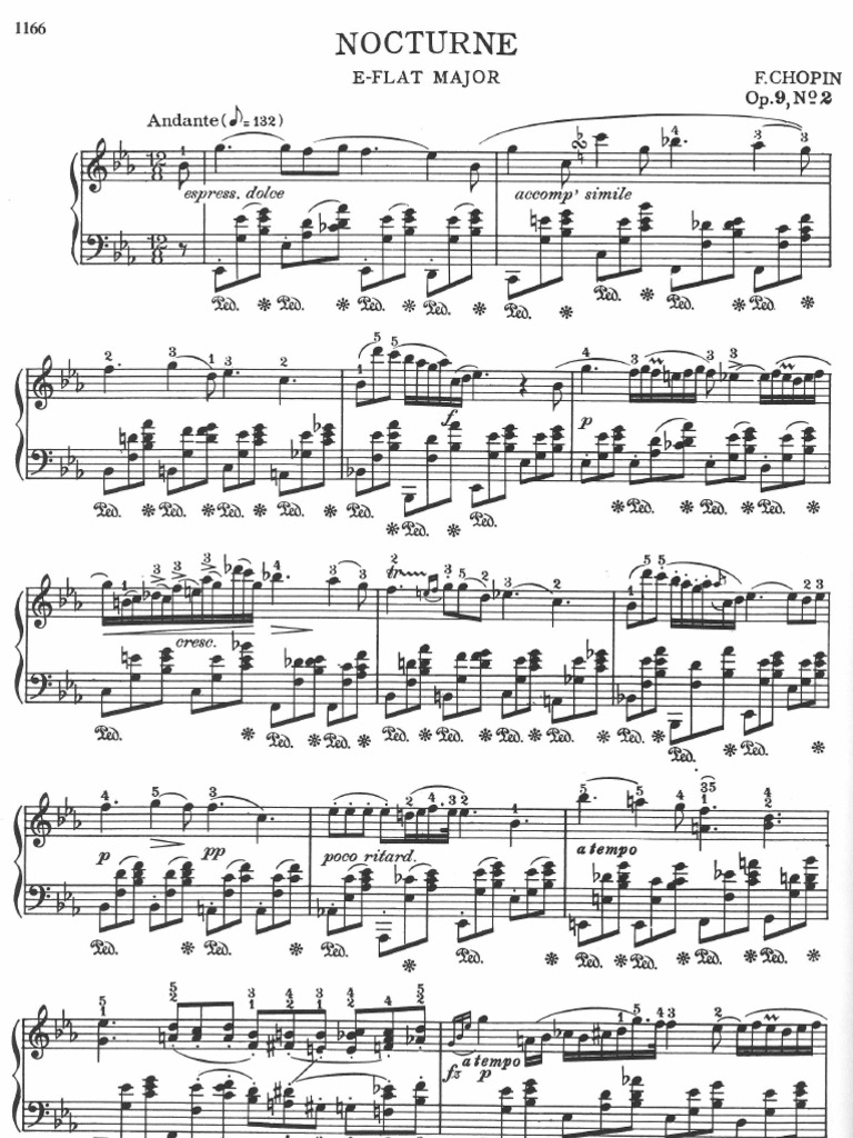 Chopin's Nocturne in E-Flat Major | PDF