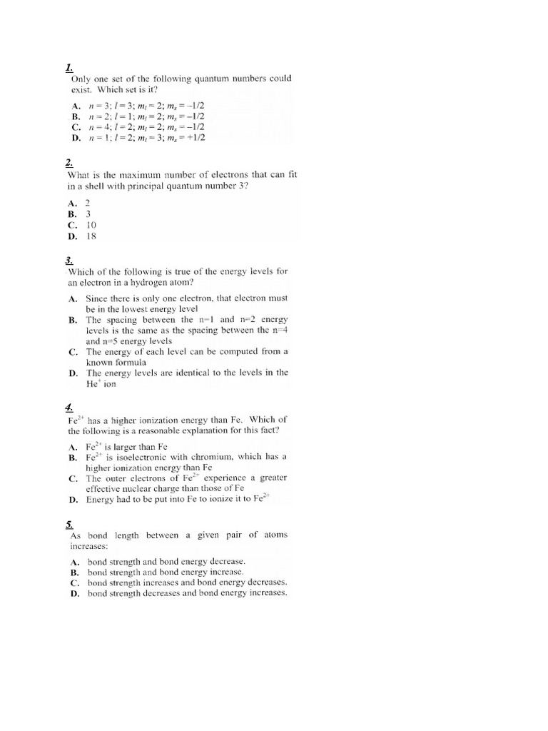 Biochemistry Questions | PDF | Games & Activities | Science & Mathematics