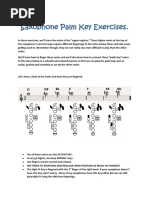 Guide 8 Piano Exercises | PDF | Hand | Piano