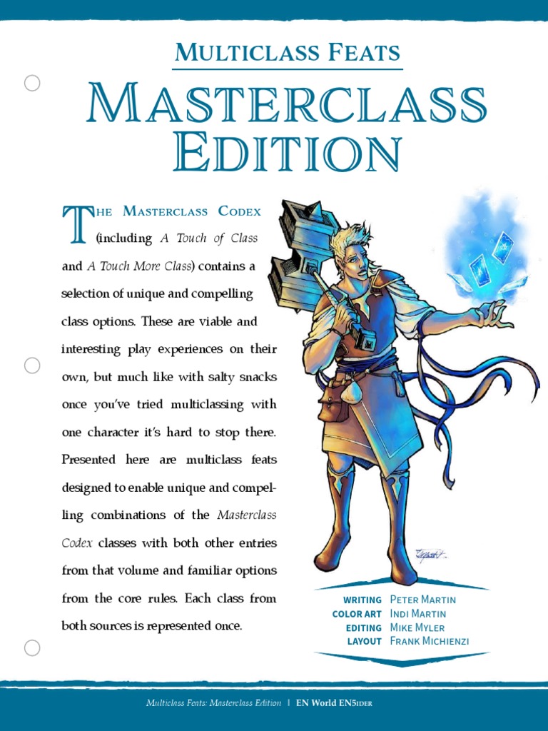 En5ider 363 - MULTICLASS FEATS Masterclass Edition | PDF | D20 System ...
