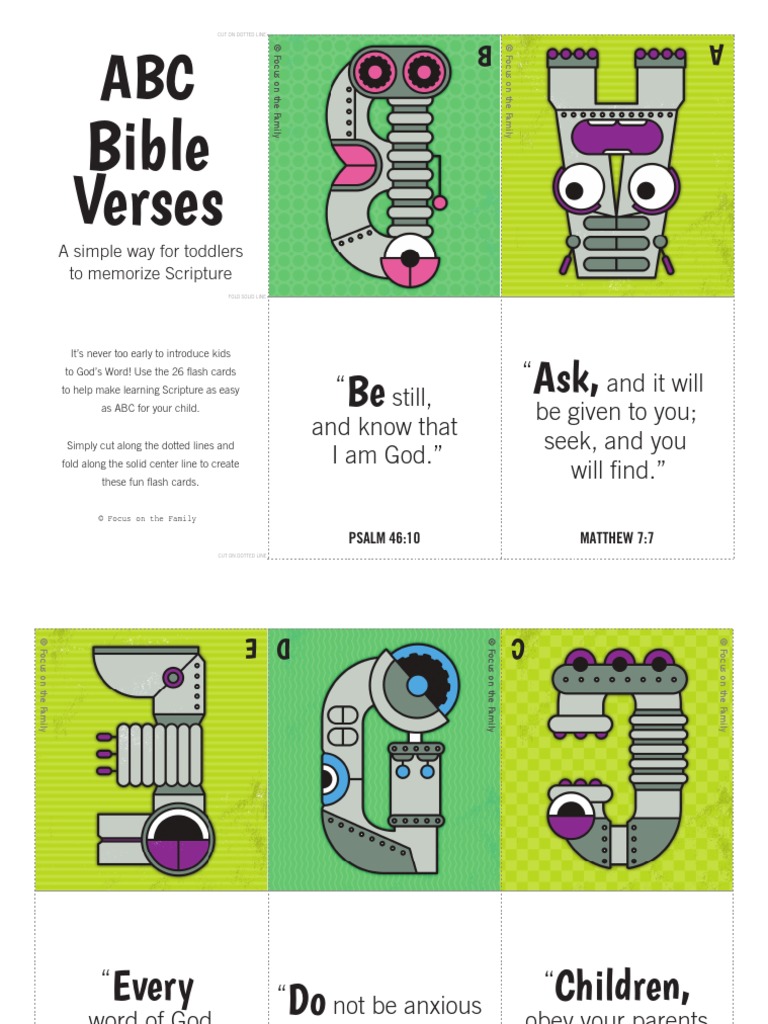 ABC Bible Verses | PDF | Gospel Of Matthew | Jesus